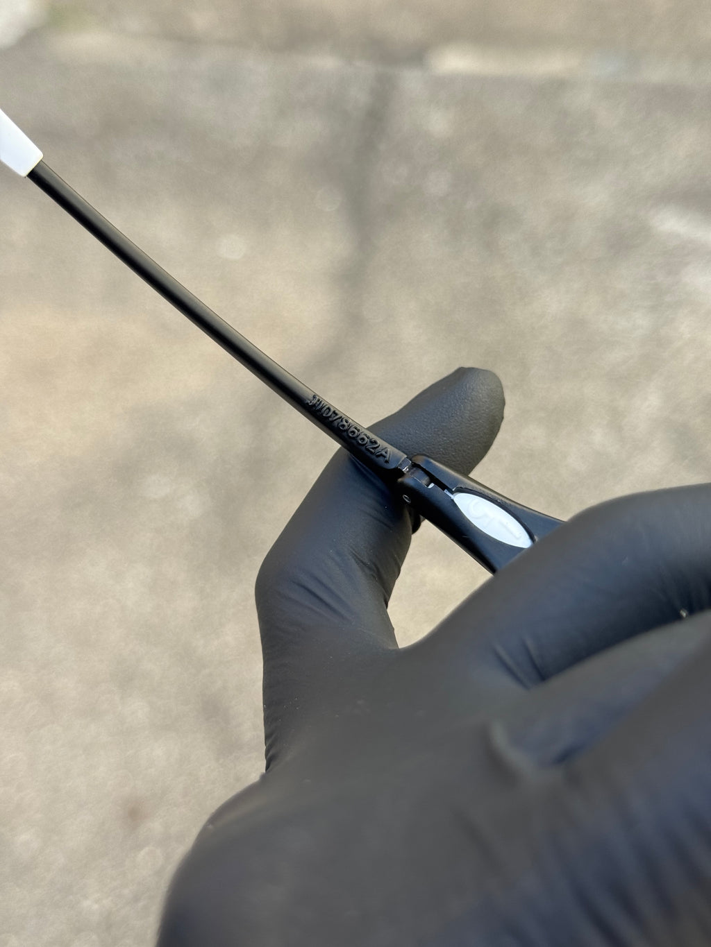 Óculos Oakley Juliet Carbon Ruby c/ Kit Borracha Branca